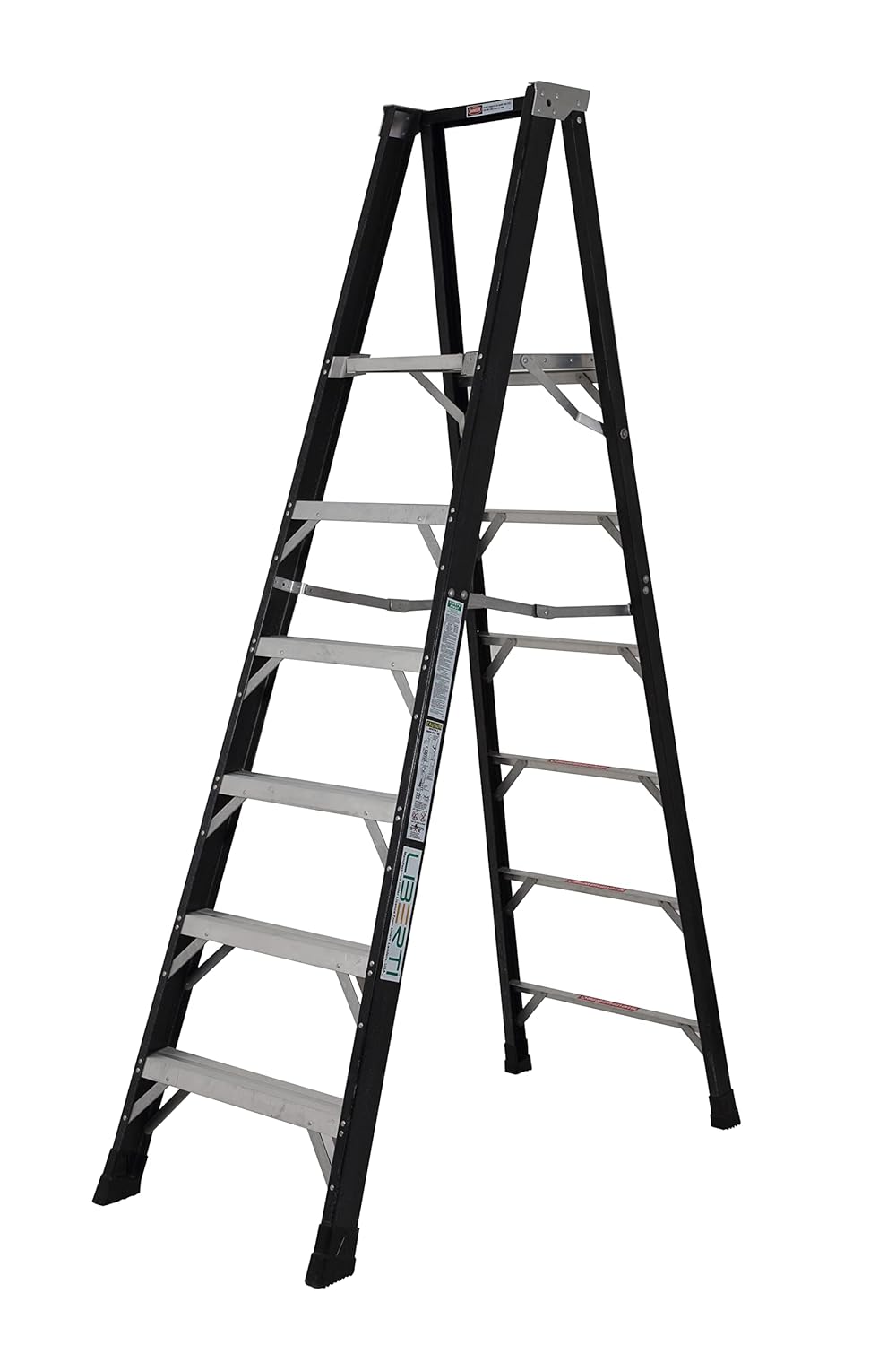 Liberti P5400 Series Heavy Duty Fiber Glass Step Ladder (6 Feet ...