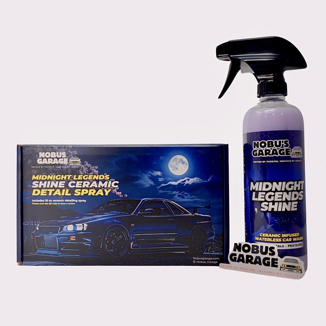 Amazon.com: Nobu’s Garage Ceramic Car Detail Spray for Professional ...