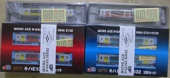 Amazon | 込マイクロエース A6772,A6773,A6774,A6775 水郡線 E130,E131,E132 6両セット | 鉄道模型 通販