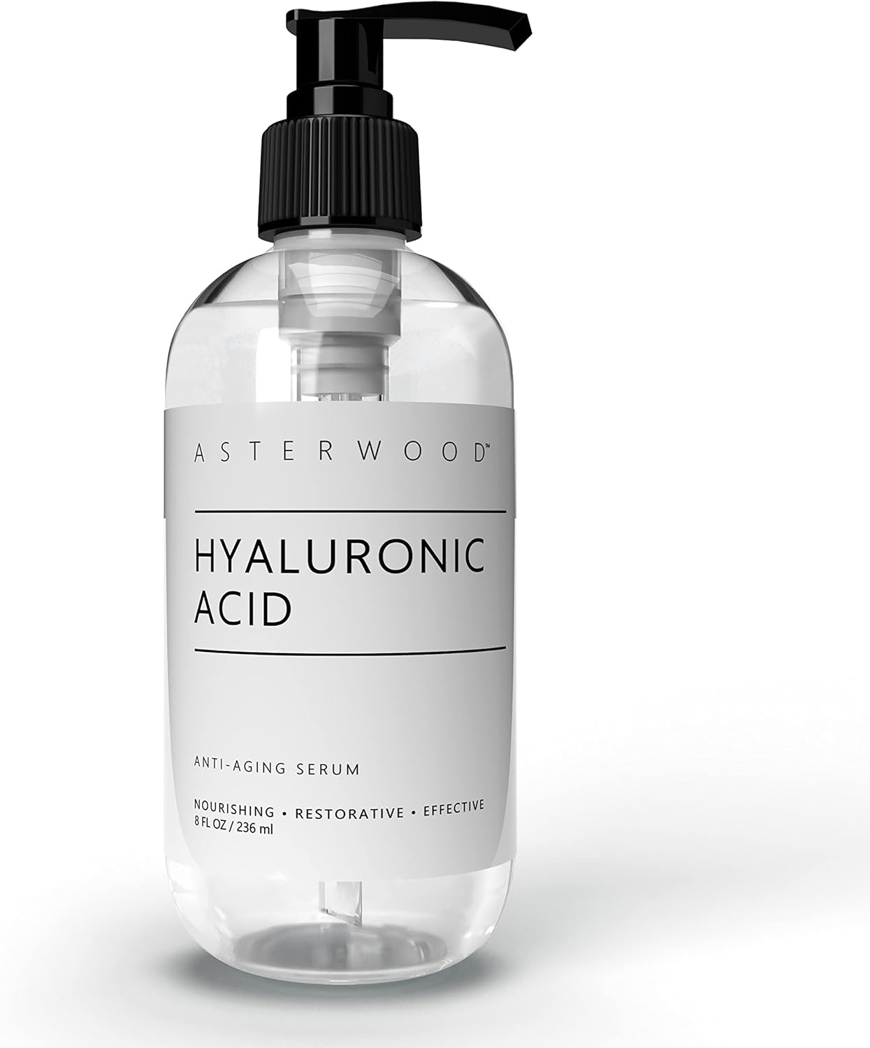 Hyaluronic Acid Serum 8 oz - 100% Pure Organic HA - Anti Aging, Anti Wrinkle - Original Face ...