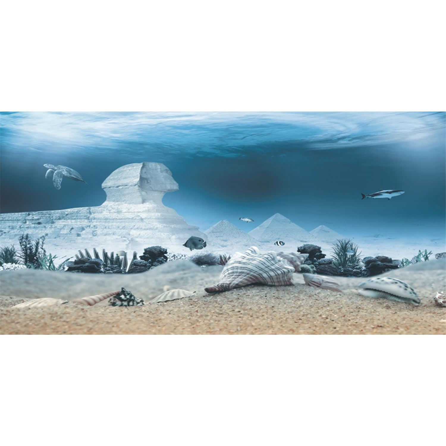 Egyptian Decor Egypt Pyramids Aquarium Background The Great Pyramid ...