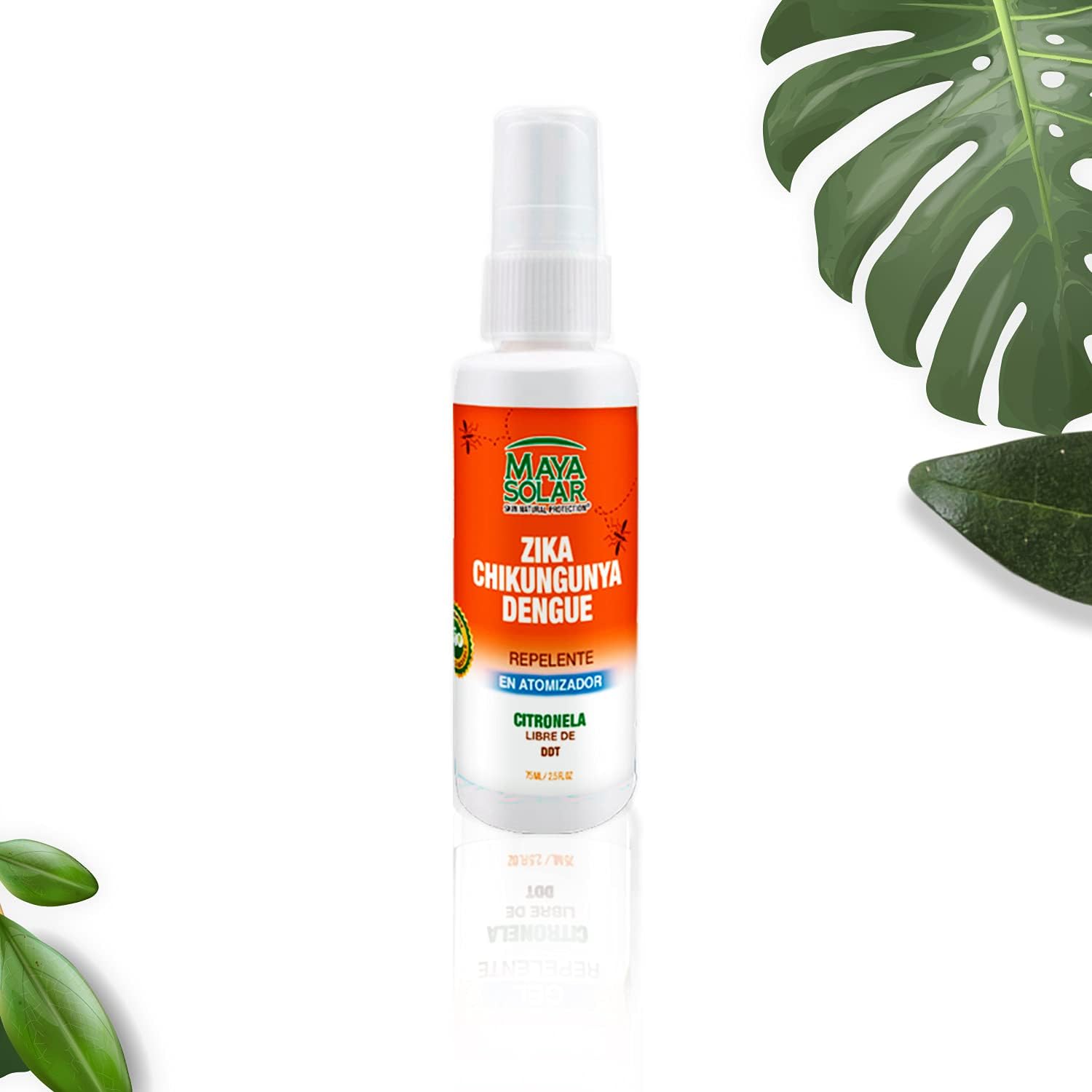 Maya Solar Repelente de Mosquitos y otros Insectos, con Atomizador ...