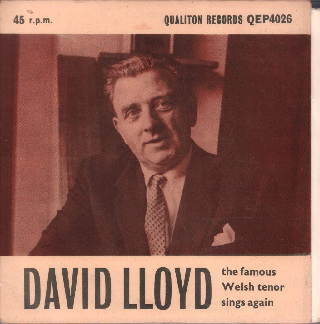 David Lloyd - The Famous Welsh Tenor Sings Again - Qualiton - QEP 4026 ...