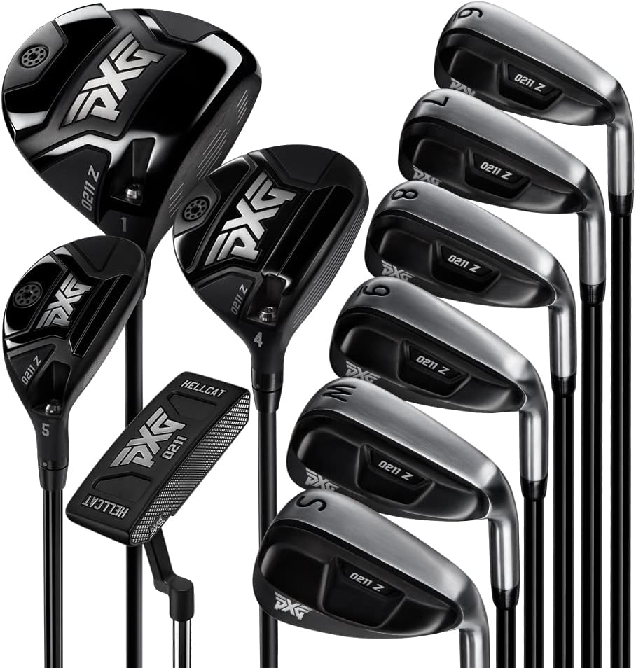Amazon.com : PXG 0211Z Golf Clubs - 10 Club Complete Golf Club Set with Irons, Driver, Fairway ...