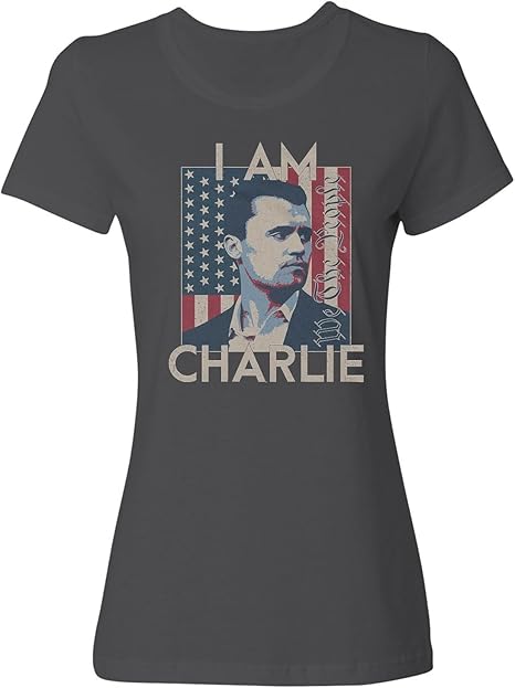 Amazon.com: I Am Charlie We The People - Kirk Memorial Tribute Ladies ...