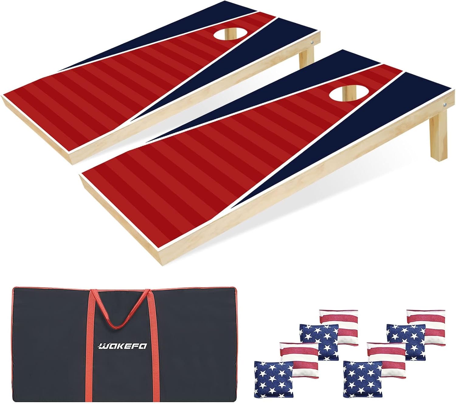 3×2FT Cornhole Set Corn Hole Boards: Wooden Cornhole Boards Premium ...