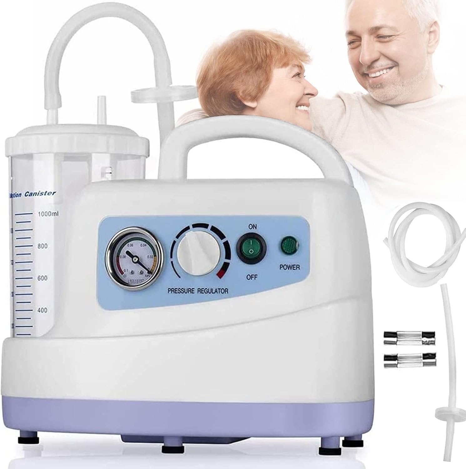 EKOZOO Portable Suction Unit Machine,Medical Aspirator Homecare ...