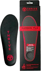 Amazon.com: Thrive Orthopedics Carbon FLX Performance Insoles ...