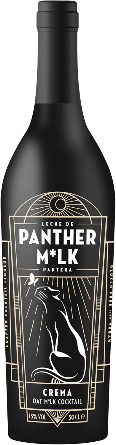 Panther M*lk Crema | 50cl, 15% ABV | Oat Milk Liqueur and Dairy-Free ...