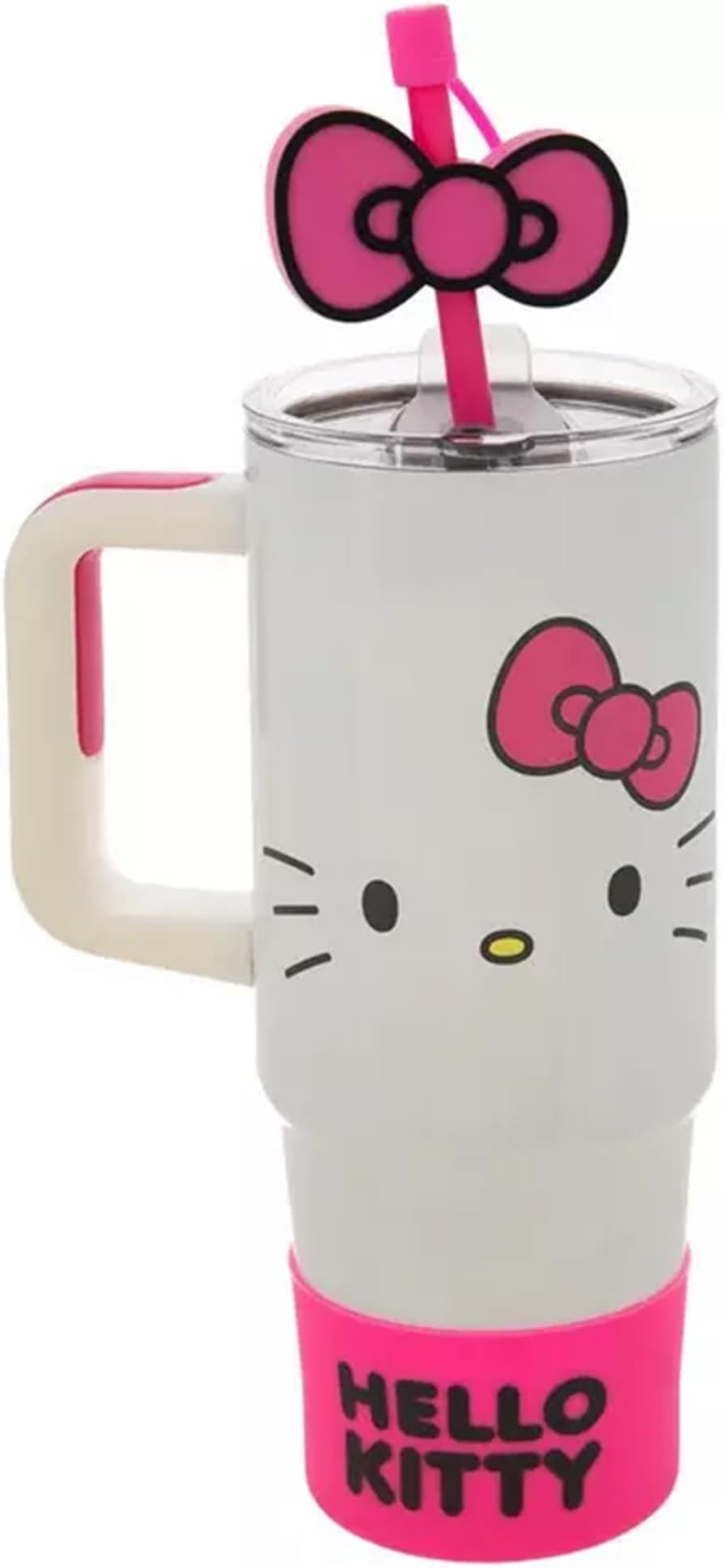 Amazon.com | Everyday Delights Sanrio Hello Kitty Tumbler with Cover ...