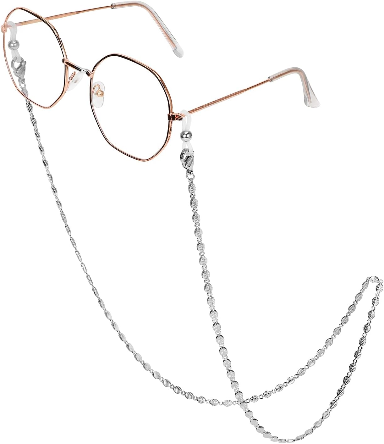 Amazon.com: Holdie Eyeglass Retainer Glasses Strap Holder - Anti-Slip ...