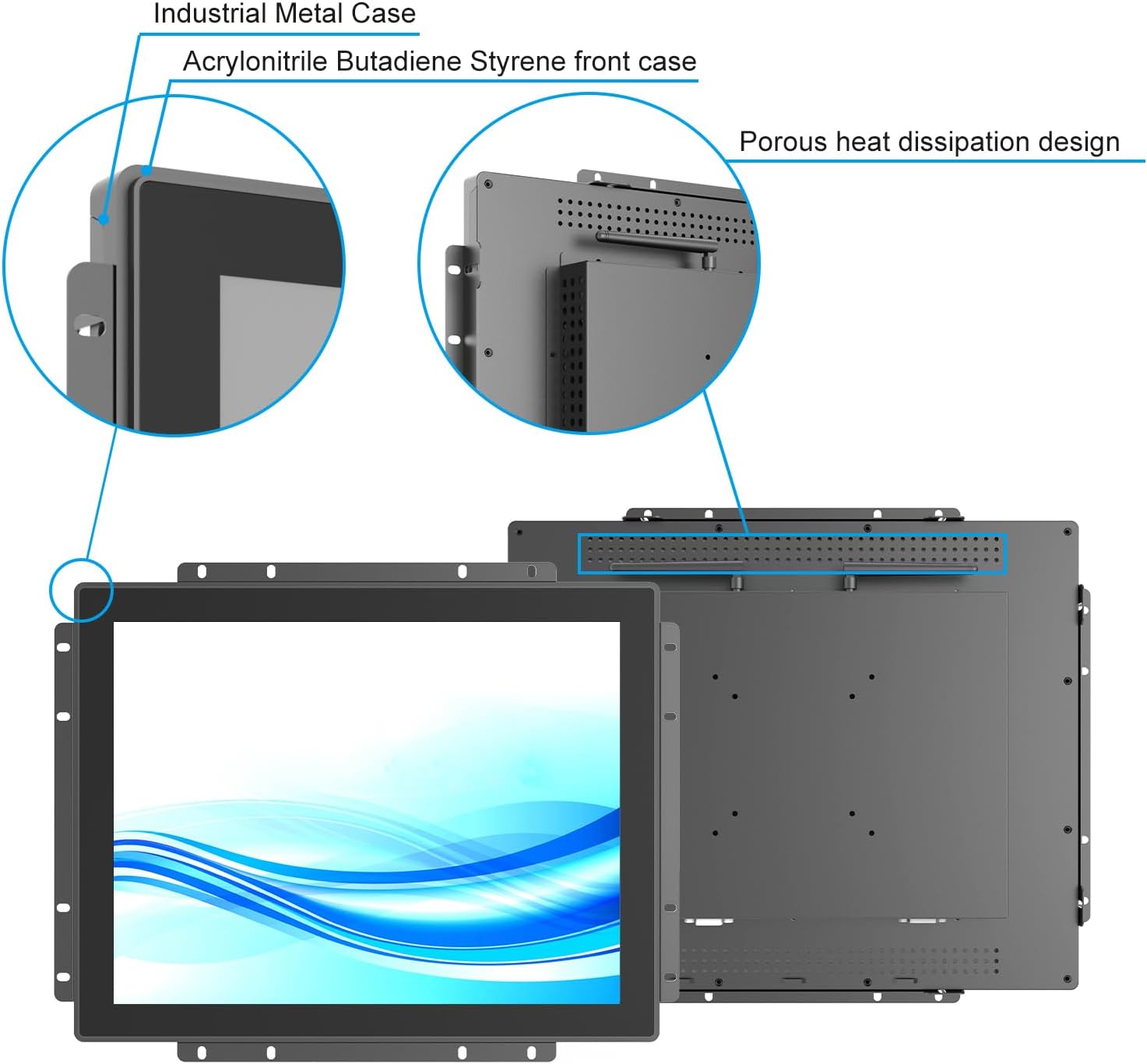 GreenTouch 17 Inch Industrial TFT LCD Monitors, Open Philippines | Ubuy