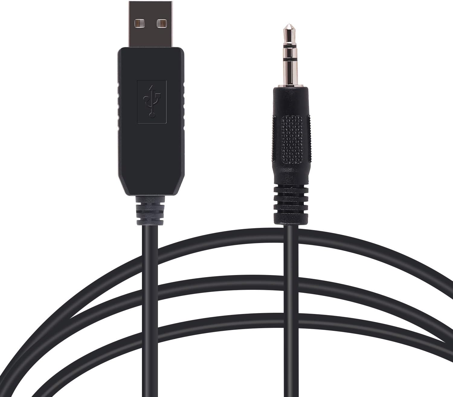 Amazon.com: 6FT USB to 3.5mm 3v3 TTL Stereo Audio Jack Auxiliary AUX AJ ...