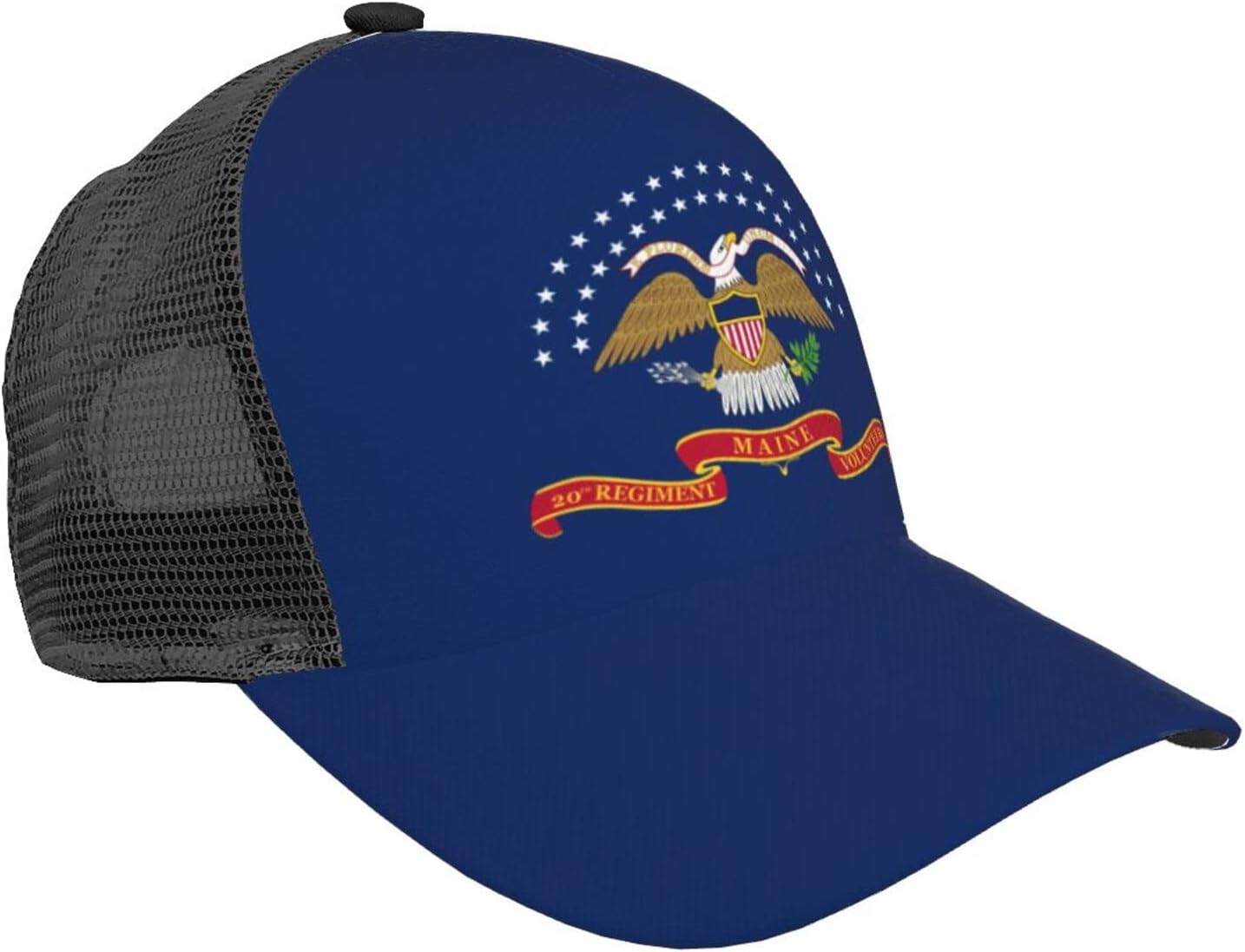 Flag of The 20th Maine Volunteer Infantry Regiment Baseball Cap Hats ...