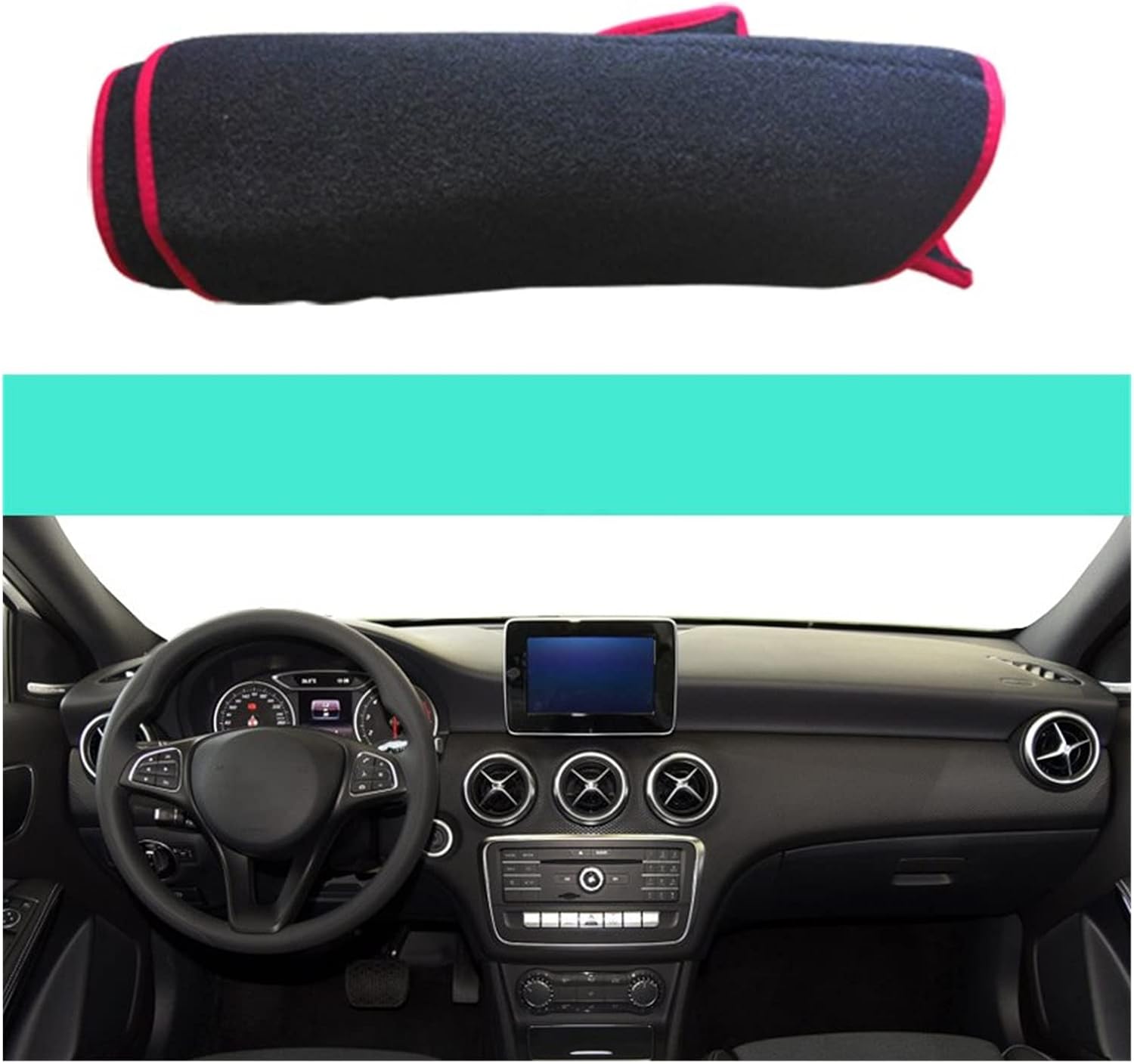Amazon.co.jp: Car Dashboard Mat, Fit For Mercedes-Benz A-Class W176 ...