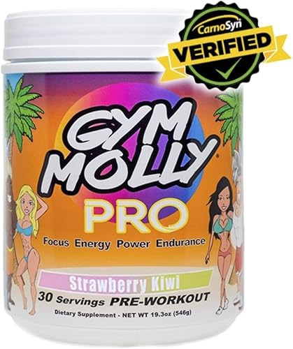 Gym Molly PRO – PreWorkout – 30 porciones – Kiwi de fresa, malato de ...