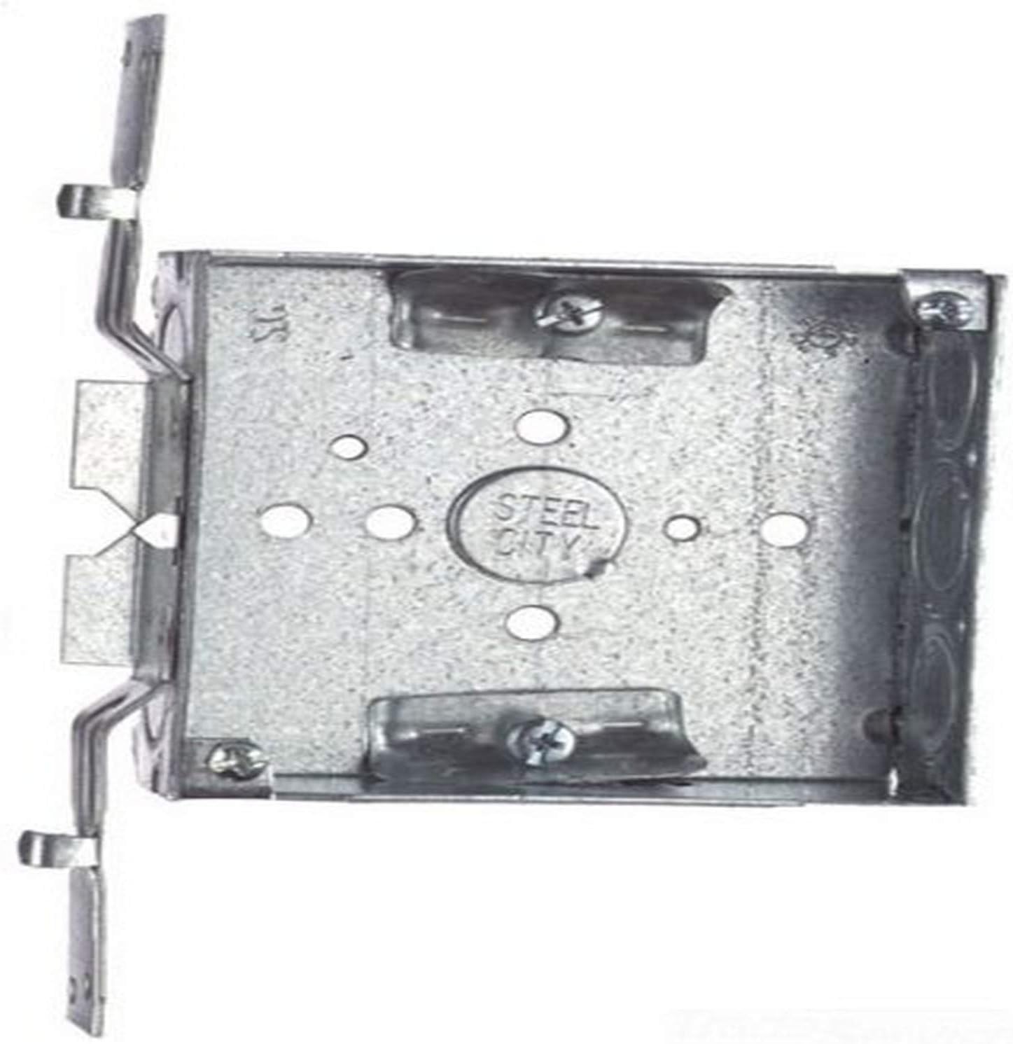 Steel City 52151-VX Pre-Galvanized Steel Square Box with C-3 Armored ...