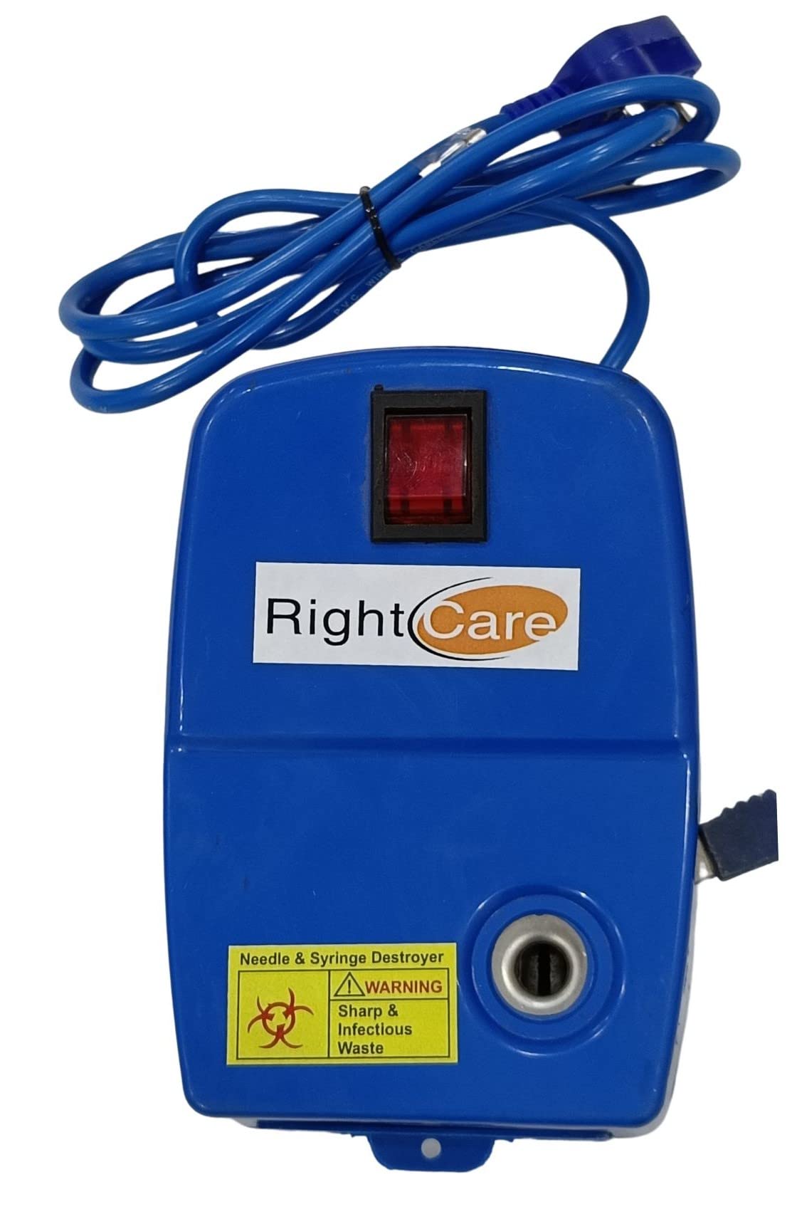 RightCare ABS Body Electric [Shock Proof] Needle and Syringe Destroyer ...