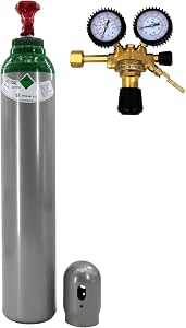 Gasflaska argon (100 %) svetsgas 8 liter TIG/WIG MIG med maximal ...