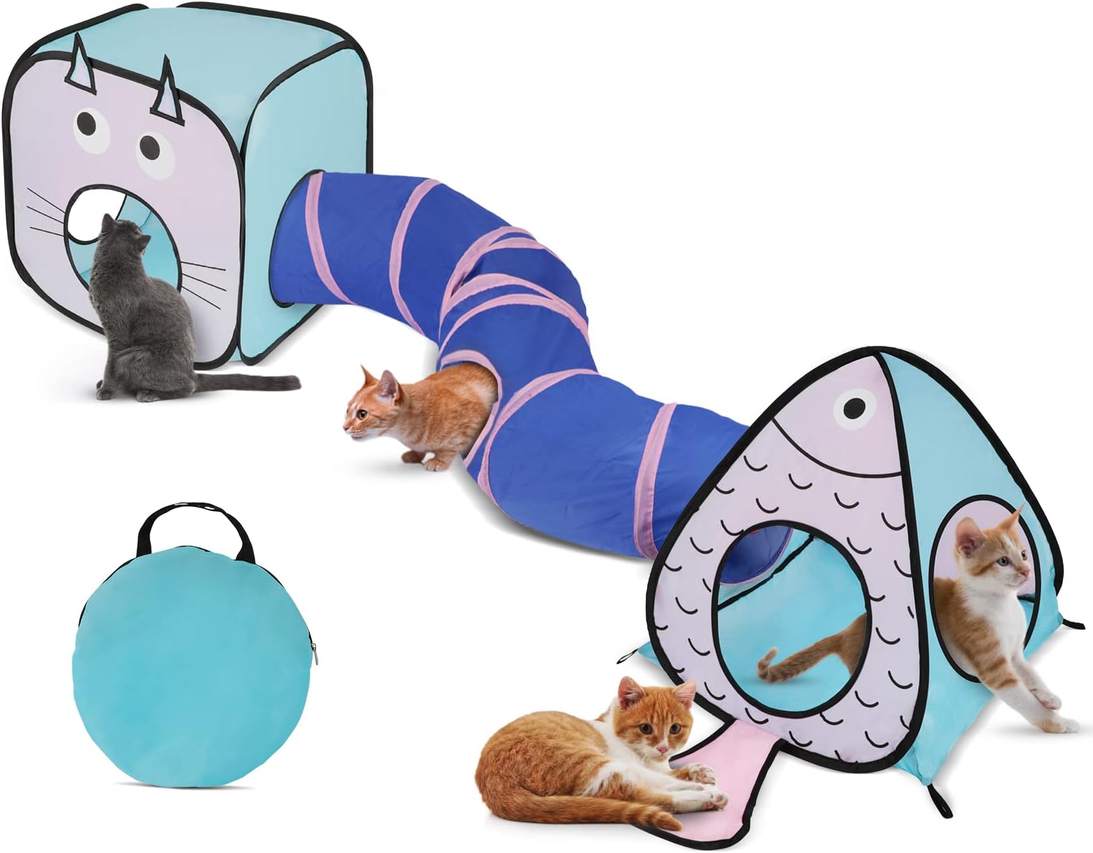 Kitty City Pop-up Cat Cube, Cat Toys : Amazon.ca: Pet Supplies