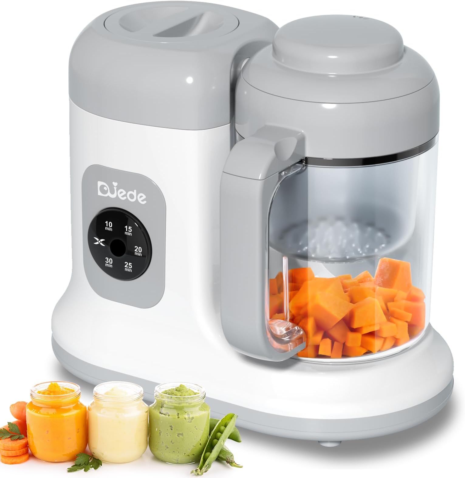 Amazon.com: NutriChef Baby Food Maker | 2-in-1 Steam Cooker & Puree ...