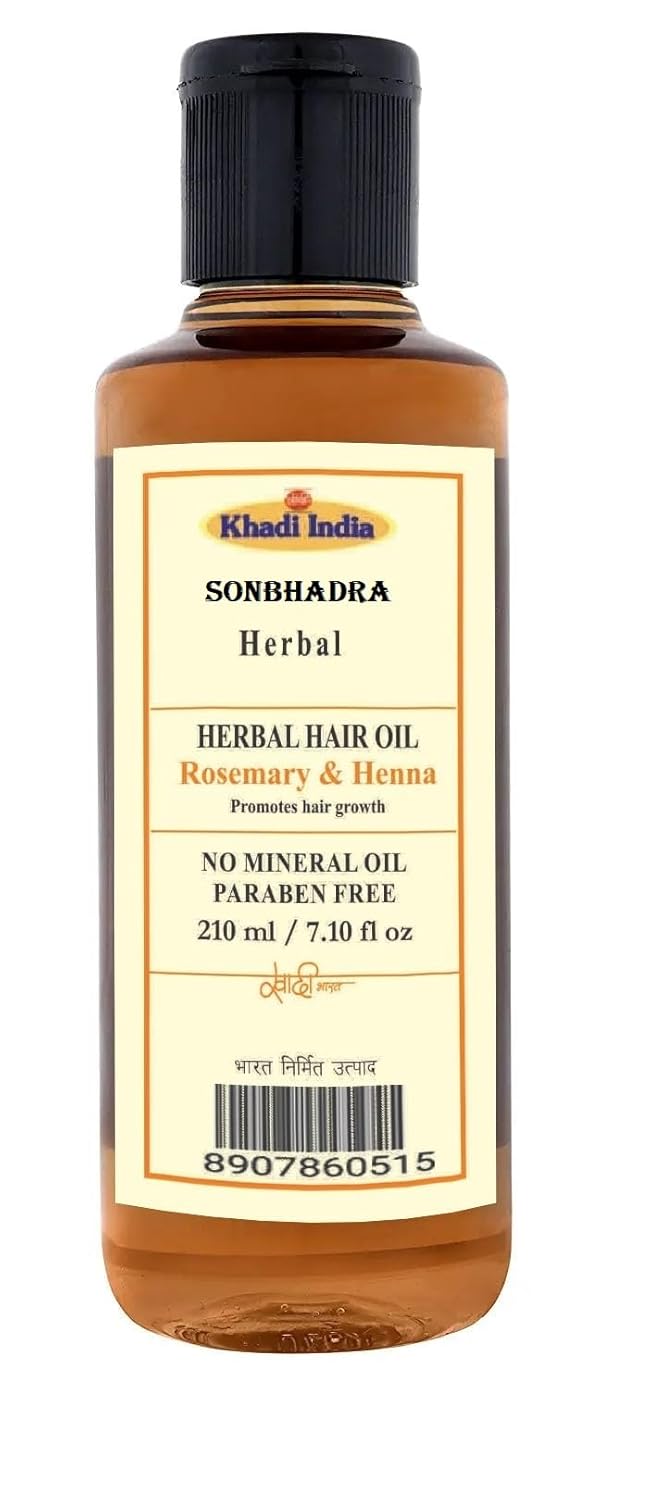 Buy Sonbhadra Rosemary & Heena hair Oil (210 ml) Online at Low Prices ...