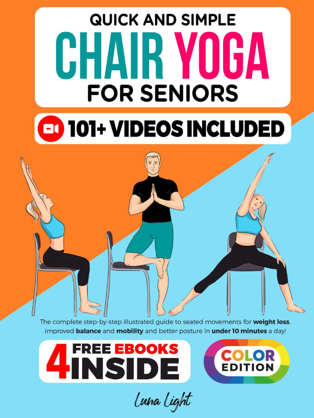 Quick And Simple Chair Yoga For Seniors: The Complete Step-by-Step ...