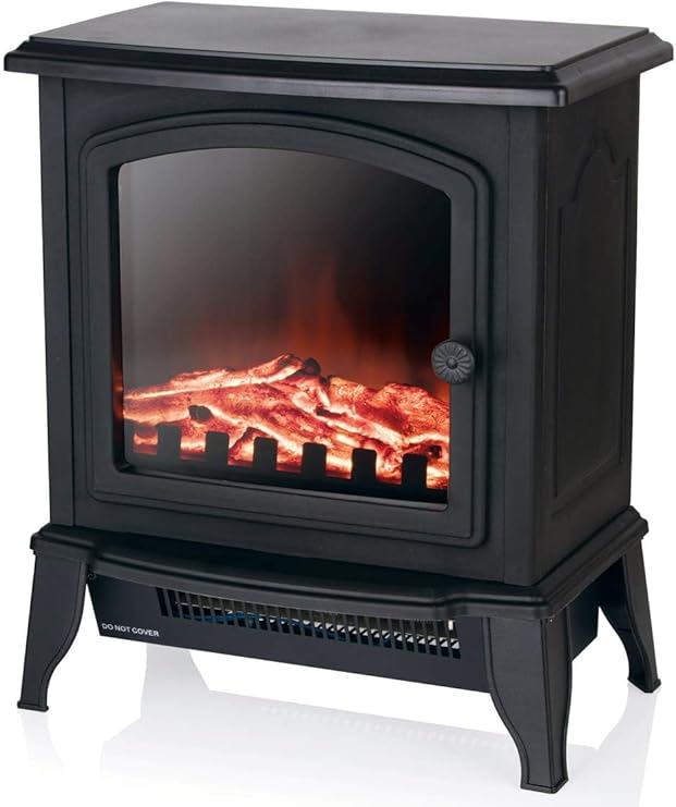 Warmlite WL46021 Mable Compact Stove Fire with 2 Heat Settings ...