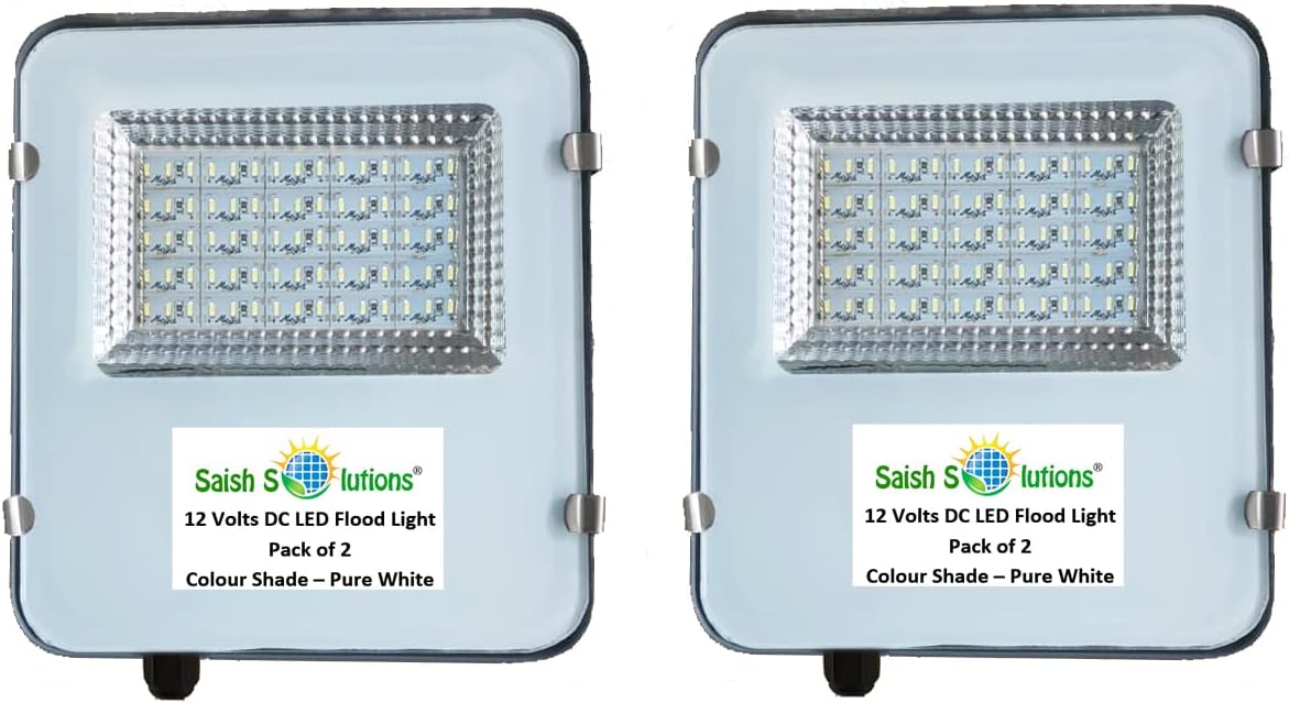Saish Solutions 12 Volts 24 Watts DC LED Street Light Directly Run On ...