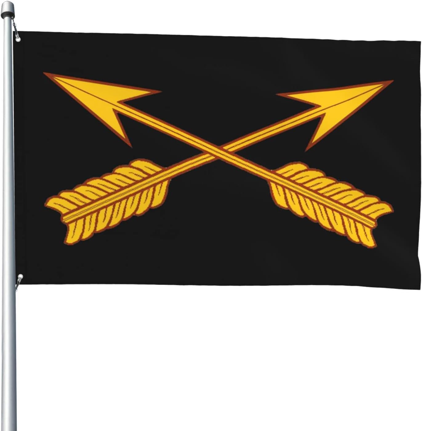 Amazon.com : Usa - Special Forces Branch Insignia Flag 4x6 Ft Heavy ...