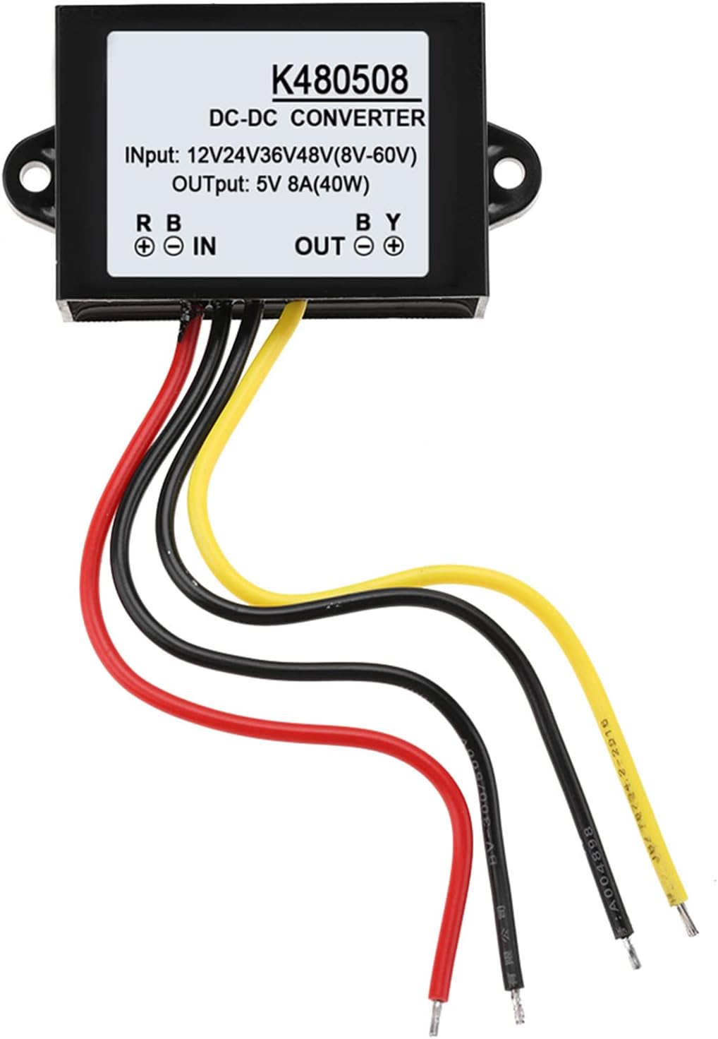 Amazon.com: DC, DC Converter, 5V 8A Module, Overvoltage, water Design ...