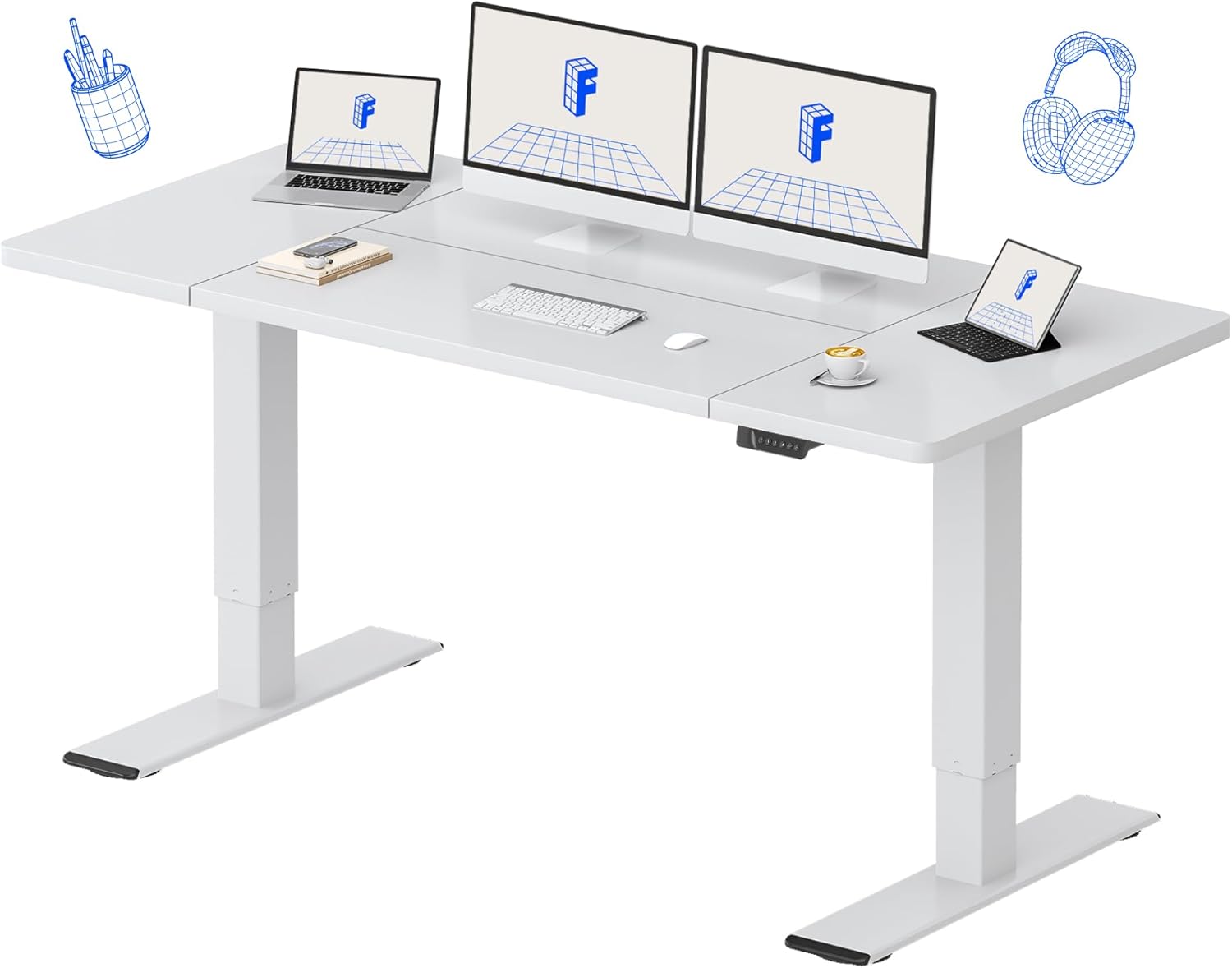 FLEXISPOT Adjustable Height Standing Desk 43x24 Philippines | Ubuy