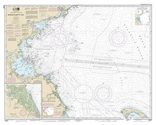 Amazon.com: Massachusetts Bay - 2013 Nautical Map - Boston Cohasset ...