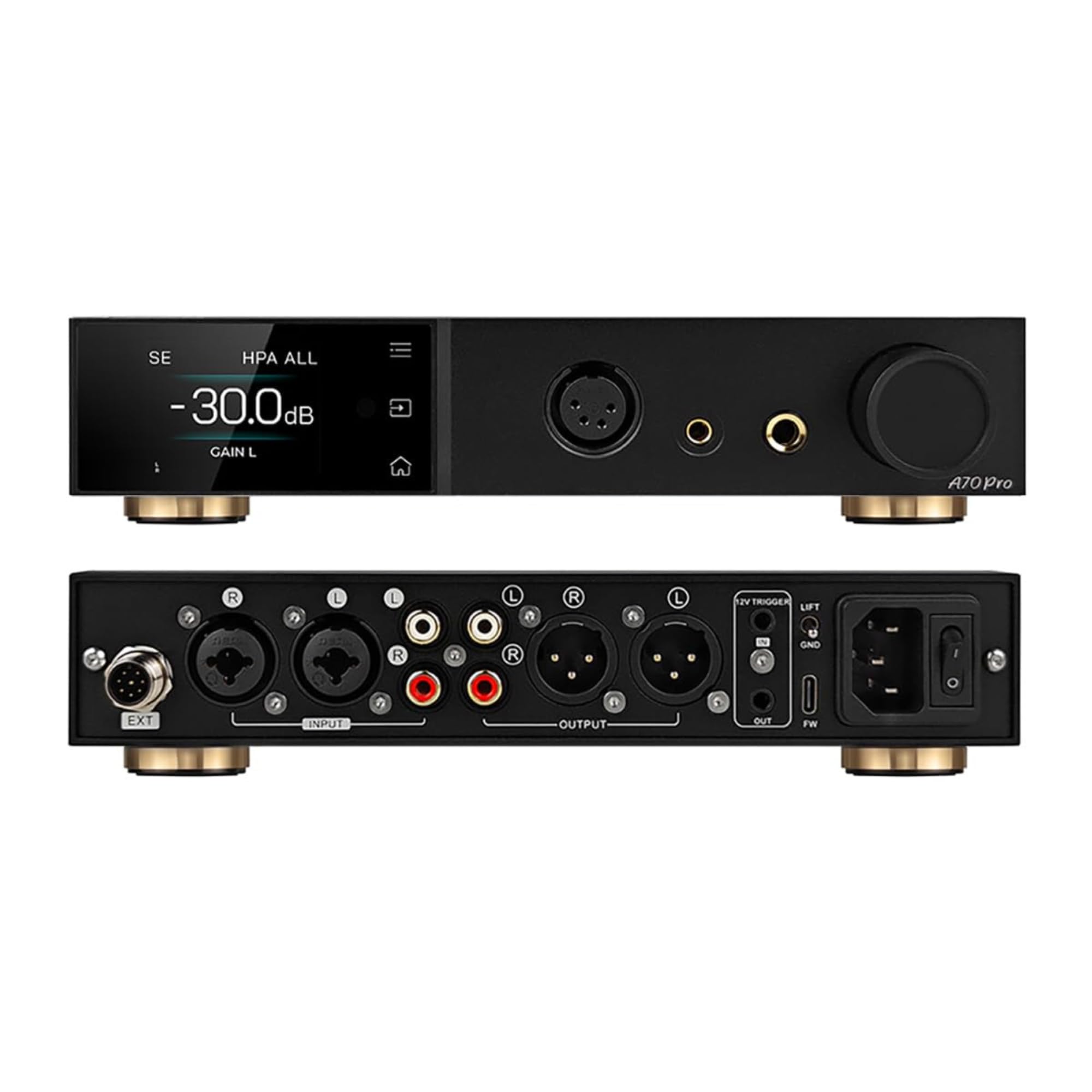 Amazon.com: TOPPING A70Pro Fully Balanced Headphone Amplifier 17000mW x ...