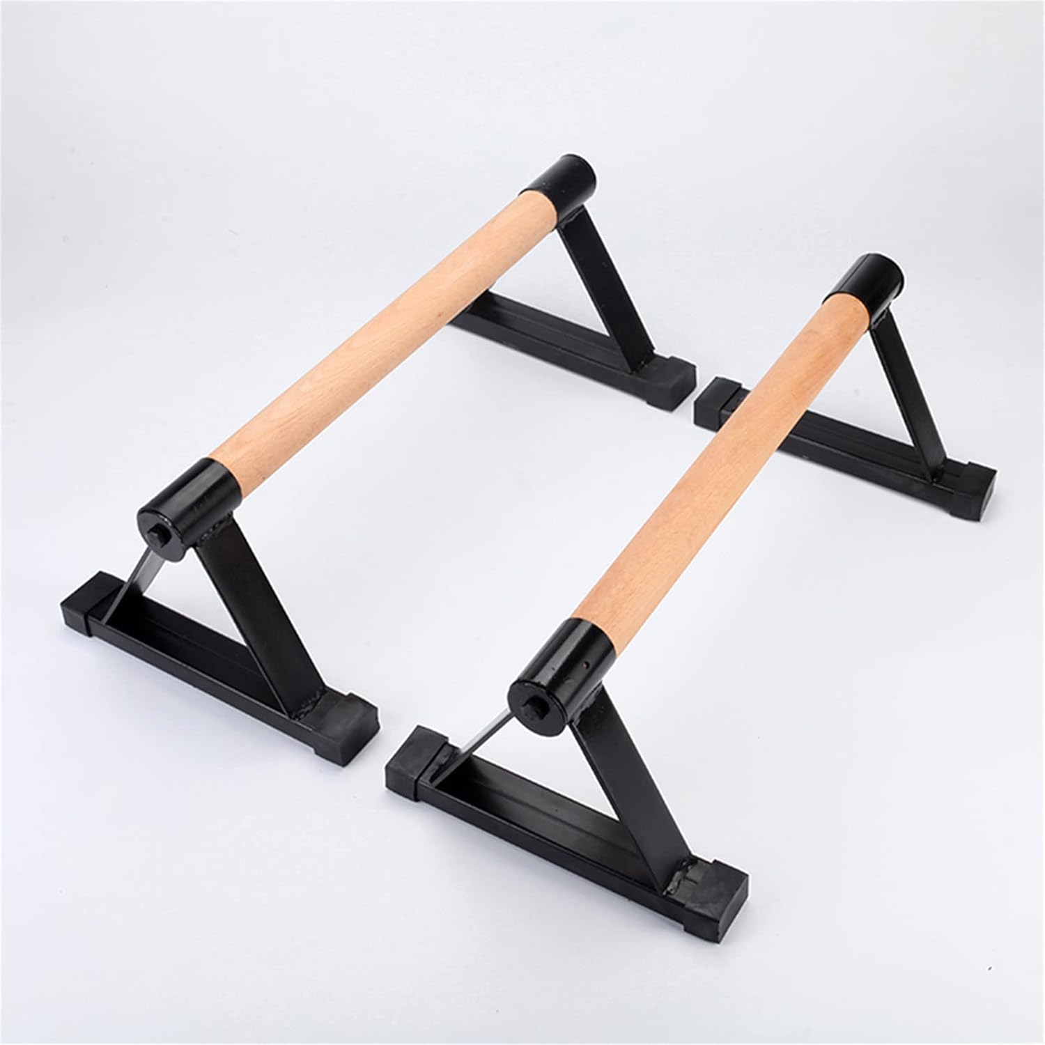 1 Pair Push-up Parallettes Bars Stretch Double Rod Stand Calisthenics ...