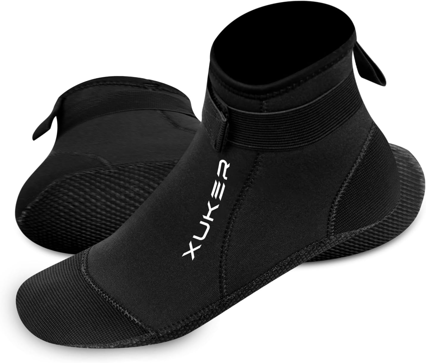 Amazon.com : XUKER Water Socks Neoprene Socks, 3mm Glue Blind Stitch ...