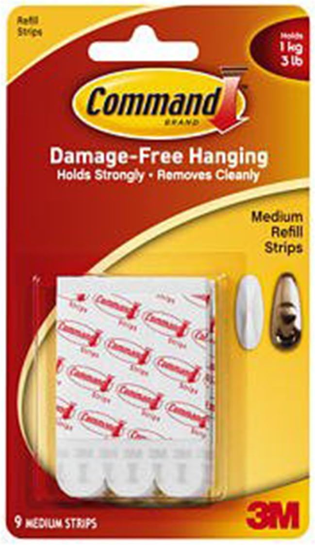 Command Mini Clear Refill Strips 17020CLR : Amazon.co.uk: DIY & Tools