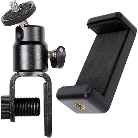 Amazon.com: RAUBAY Monitor Top Camera Mount Clamp, Hanging Webcam Stand ...