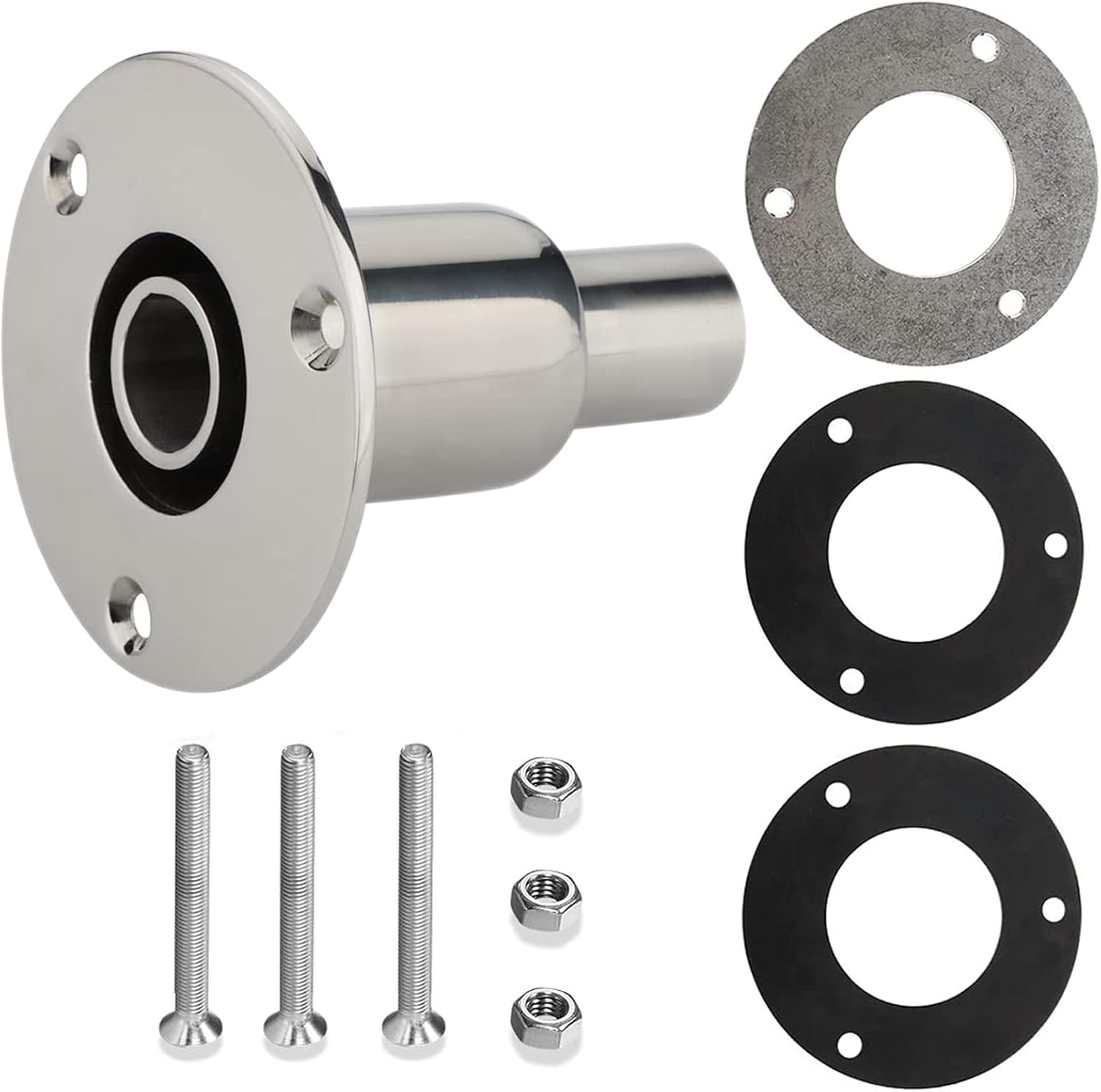 Amazon.com: GaiRen Diesel Heater Thru Hull Exhaust, 316 Stainless Steel ...