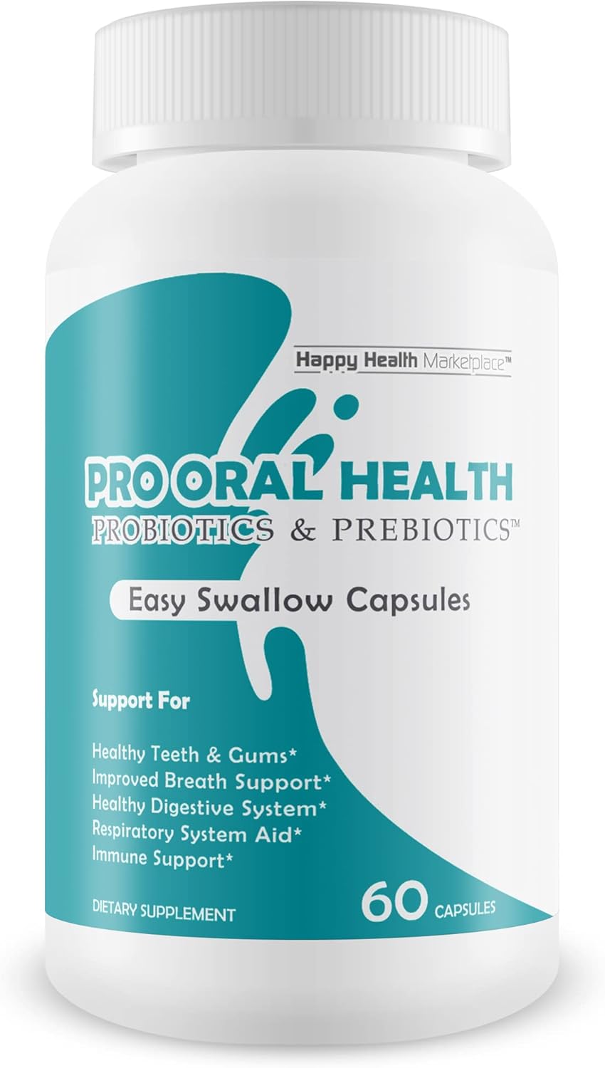 Amazon.com: Pro Oral Health Probiotics & Prebiotics - Oral Probiotics ...