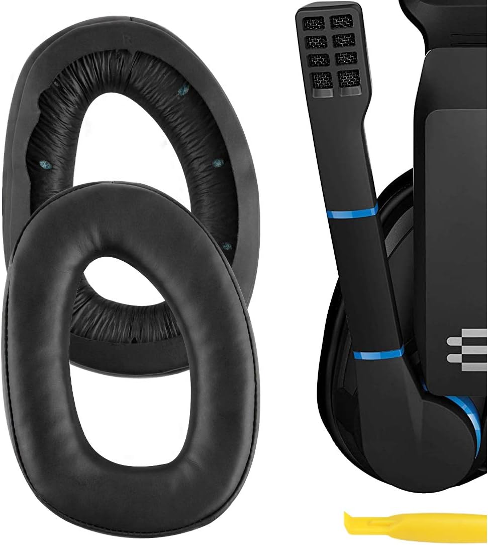 Geekria QuickFit Replacement Ear Pads for Sennheiser GSP 300/301/ 302 ...
