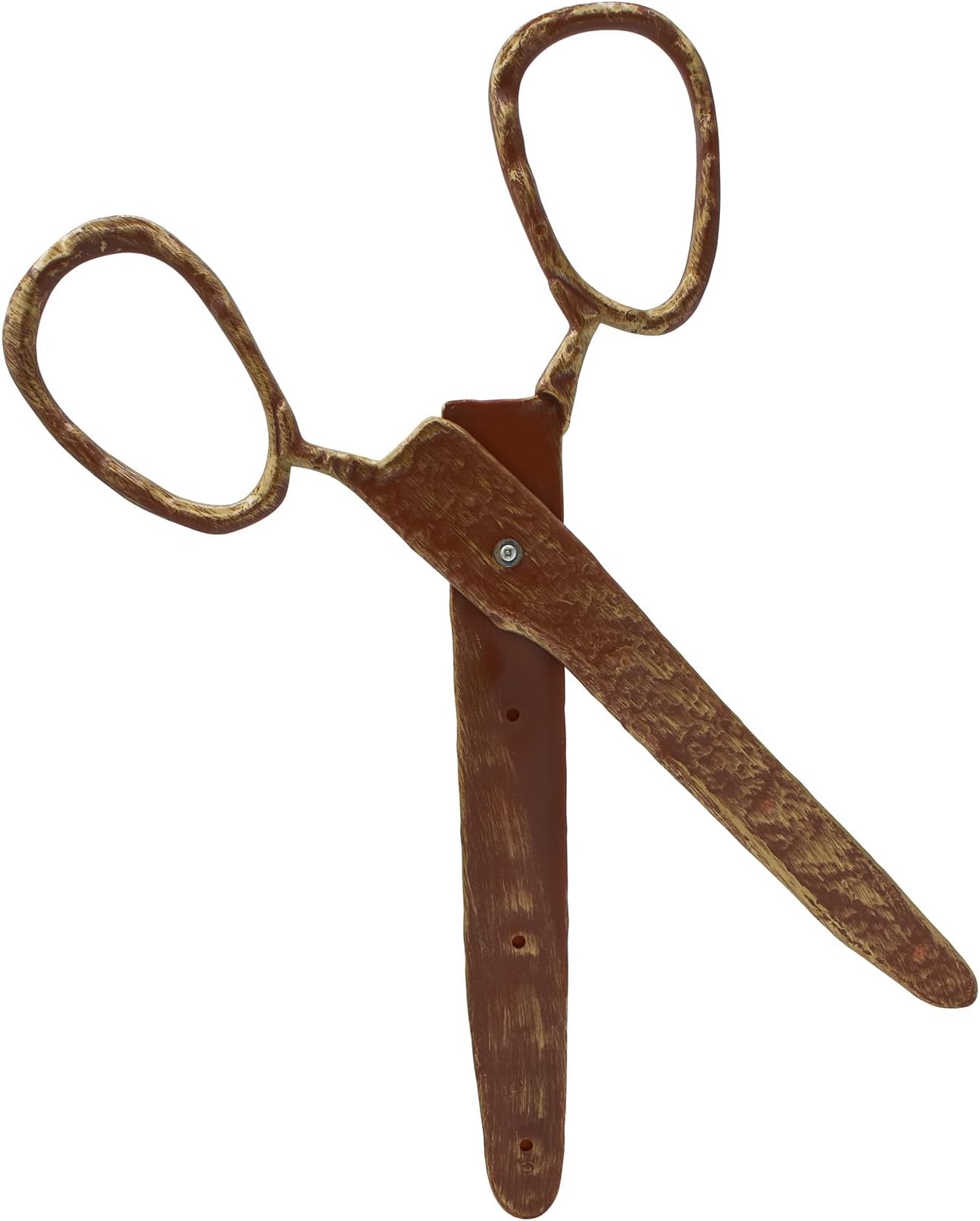 Amazon.com: Halloween Giant Scissors Prop Fake Scissors Rusty Red Large ...