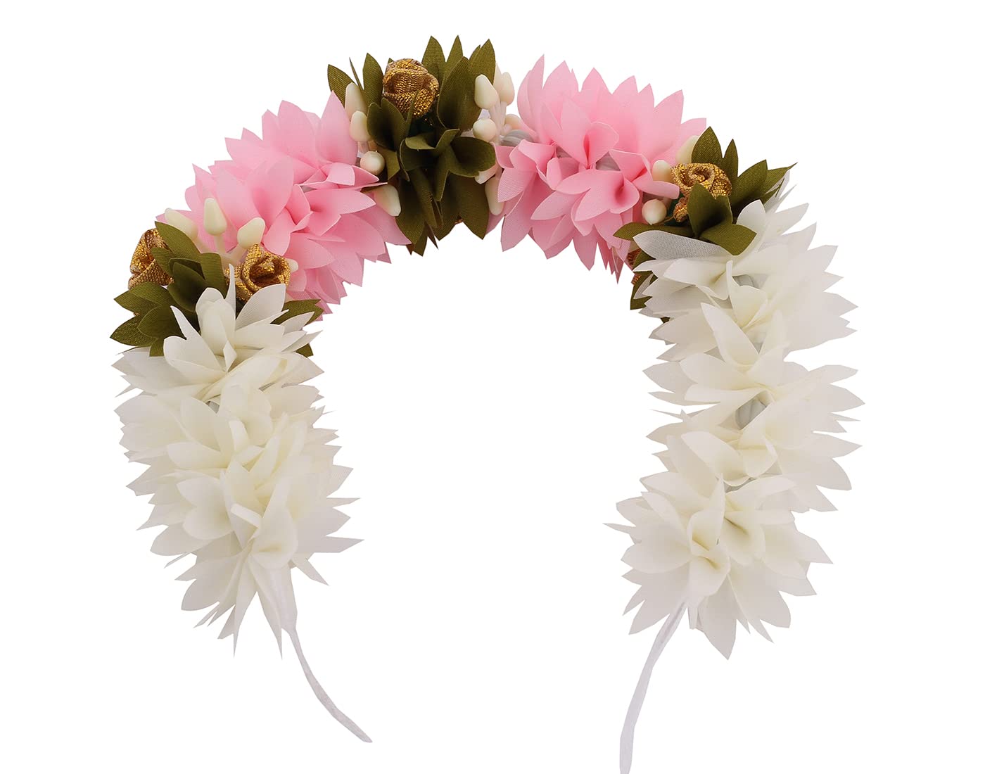 Buy Mallepula Artificial Gajra Floral Juda Flowers for Womens Veni ...