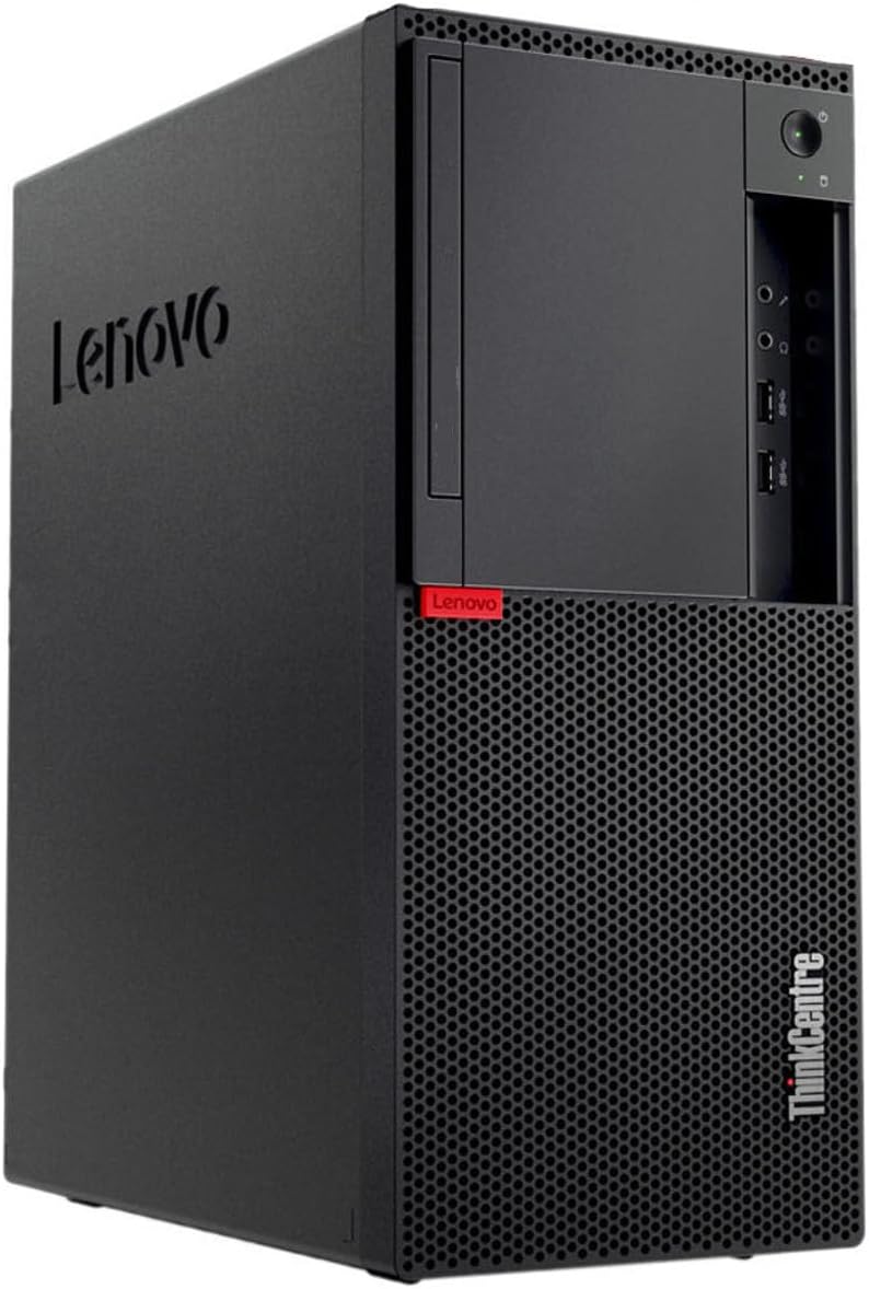 Amazon.com: Lenovo ThinkCentre M910 Tower Desktop Core i5-7500 8GB ...