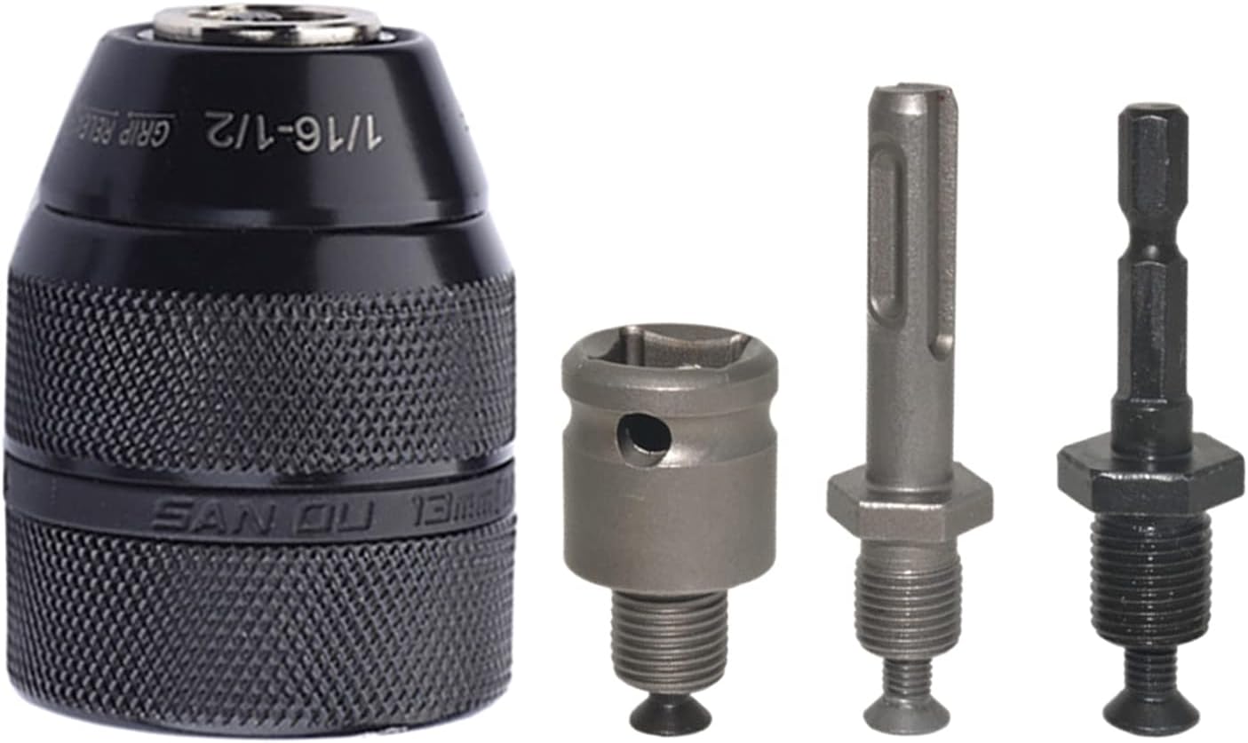 For Electric Screwdriver Rotary Hammer Wrench To Three-Jaw Drill Chuck ...