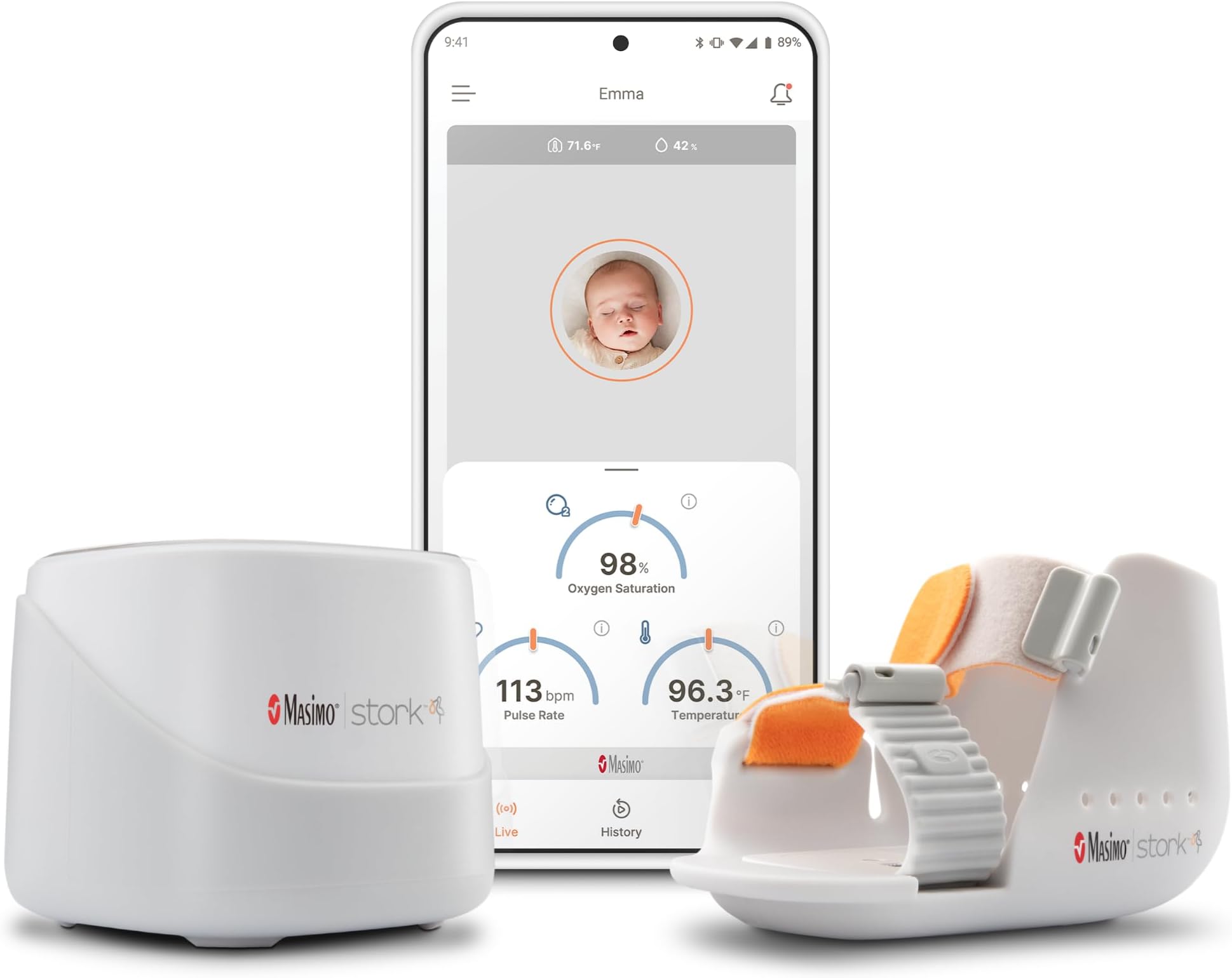 Amazon.com: Owlet Dream Sock Plus - Smart Baby Monitor with Heart Rate ...