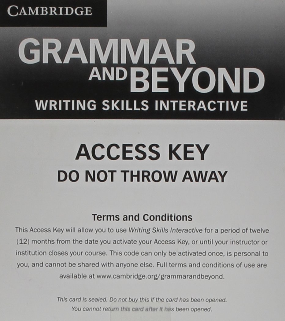 Grammar and Beyond Level 3 Writing Skills Interactive | Einselen, Eve ...