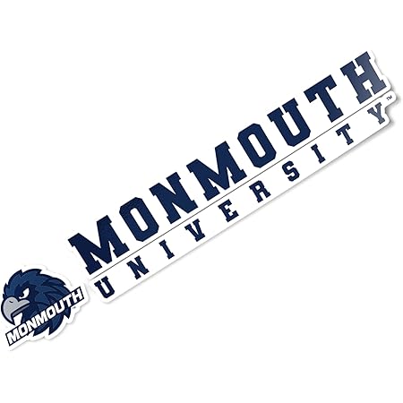 Amazon.com: Monmouth University Hawks Vinyl Decal Laptop Water Bottle ...