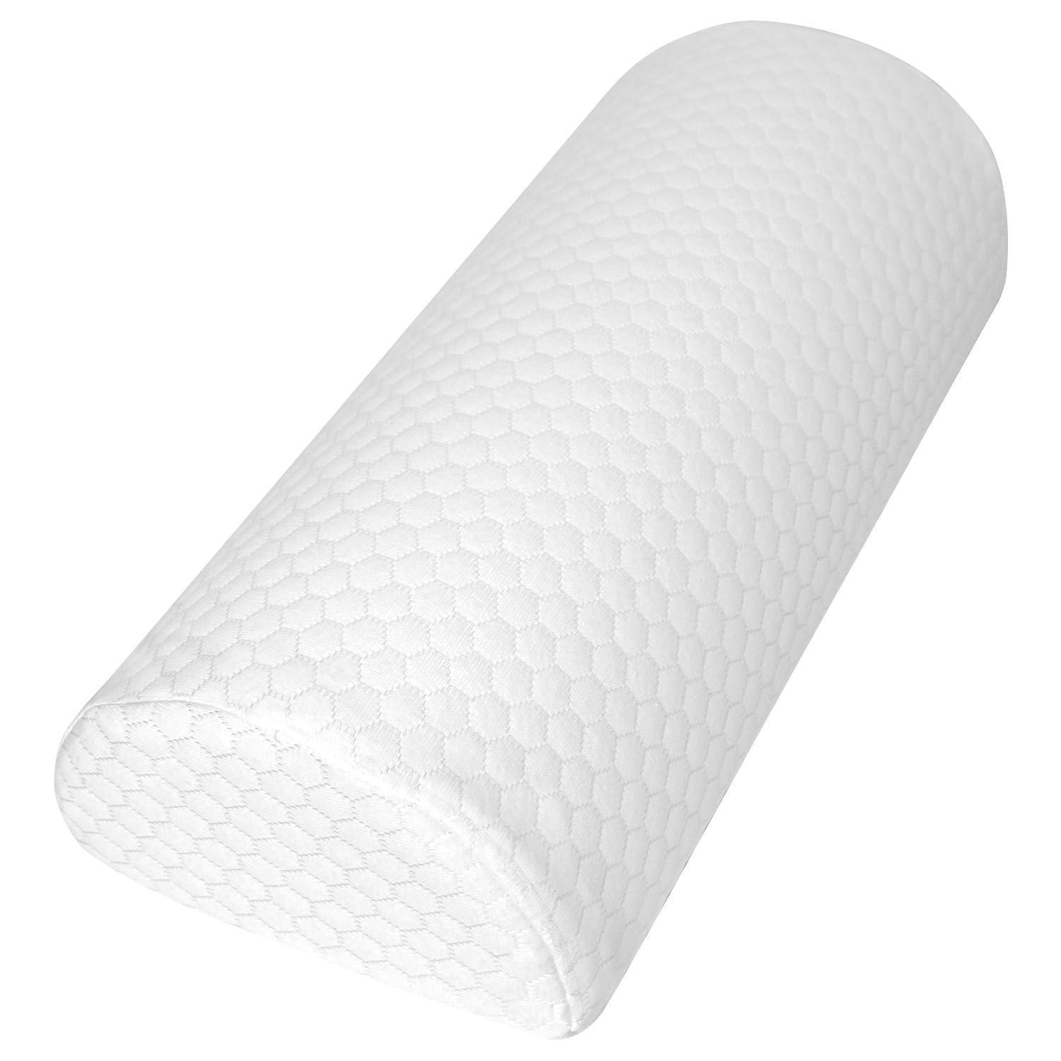 Amazon.com: Half Moon Bolster Pillow for Legs, Knees, Lower Back and ...