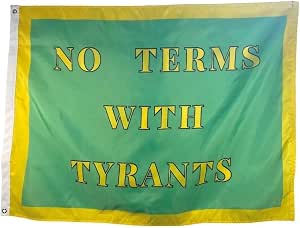 Amazon.com : Dorr Rebellion Flag - Historical American "NO TERMS WITH ...